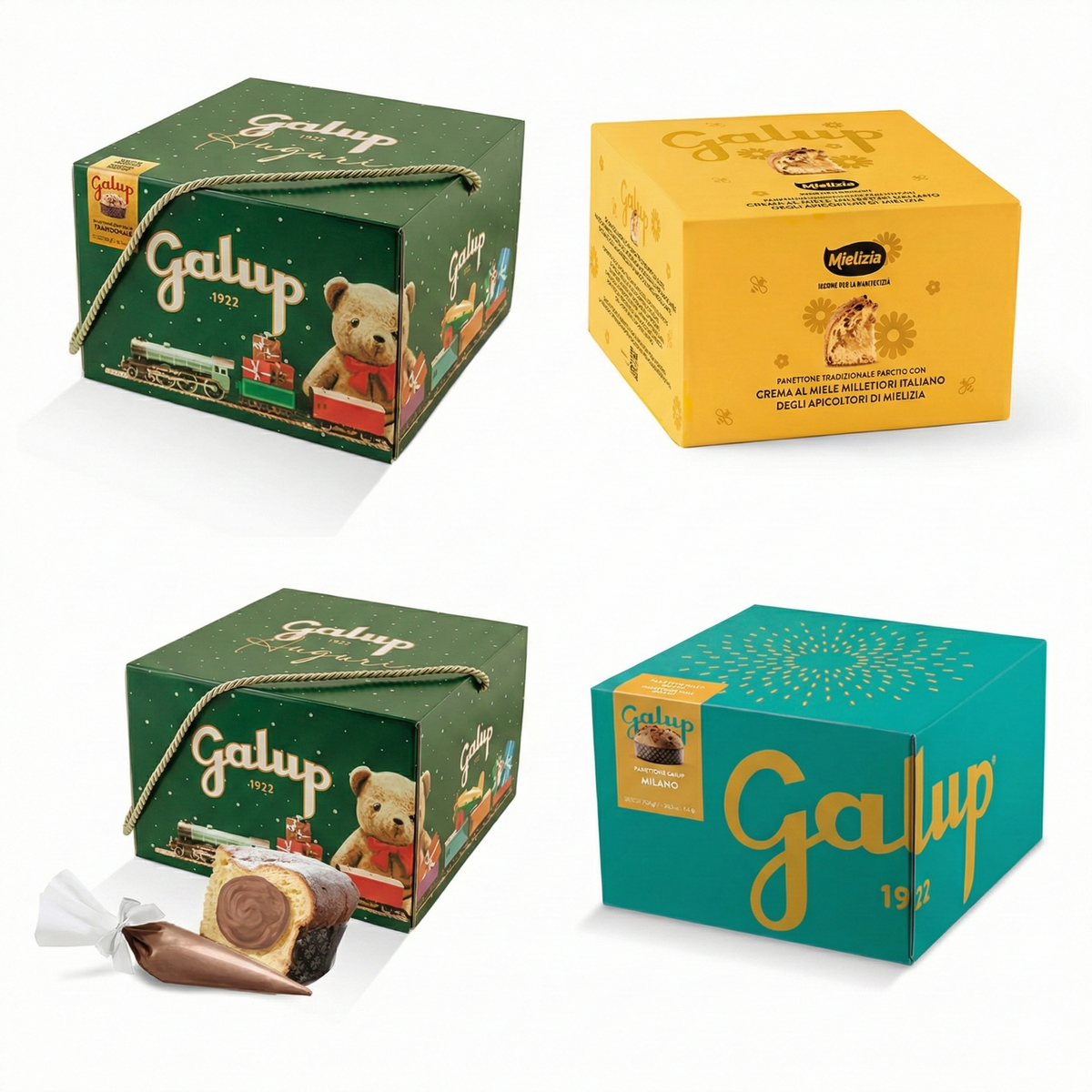 Box i Grandi Classici - 4 Panettoni – Galup® Store Ufficiale